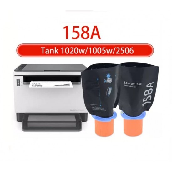 158A Toner Cartridge for HP 158A Toner Reload Kit for HP Laserjet Tank 1005w, 1020w, MFP 2606sdw ...